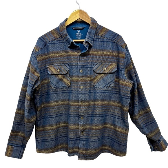 Kuhl | Shirts | Kuhl Disordr Heavy Duty Plaid Collared Button Down ...